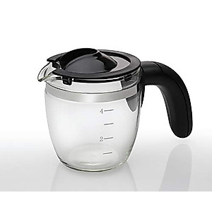 Capresso Steam PRO Espresso and Cappuccino Machine, 4-Cup, Stainless Steel/Black