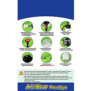 Solo 419 2-Liter One-Hand Pressure Sprayer, Ergonomic Grip