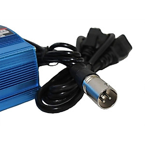 Mighty Max Battery 24V 5Amp 3 Stage XLR Charger for Hoveround Forerunner, MPV 4, MPV 5