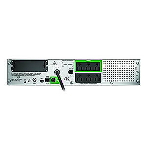 APC 750VA Smart UPS with SmartConnect, SMT750RM2UC Rack Mount UPS Battery Backup, Sinewave, AVR, 120V, Line Interactive Uninterruptible Power Supply