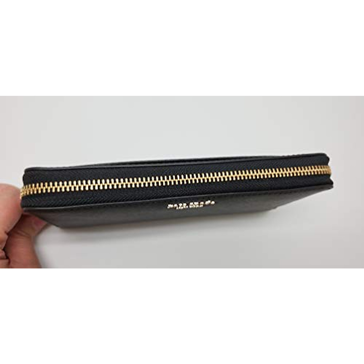 Kate Spade New York Cameron Saffiano Leather Zip Around Large Continental Wallet Black 2019