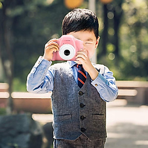 Toddler Camera, Video Camera Digital Cute Selfie Camera Portable Mini with 2.0in TFT Color Screen for Girls Age 3-9(, Pisa Leaning Tower Type)