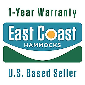 East Coast Hammocks 62''L x 12'' W Oversized Weather Resistant Forest Green Hammock Storage Bag, Suitable for Home Storage, Carrying, Traveling & More
