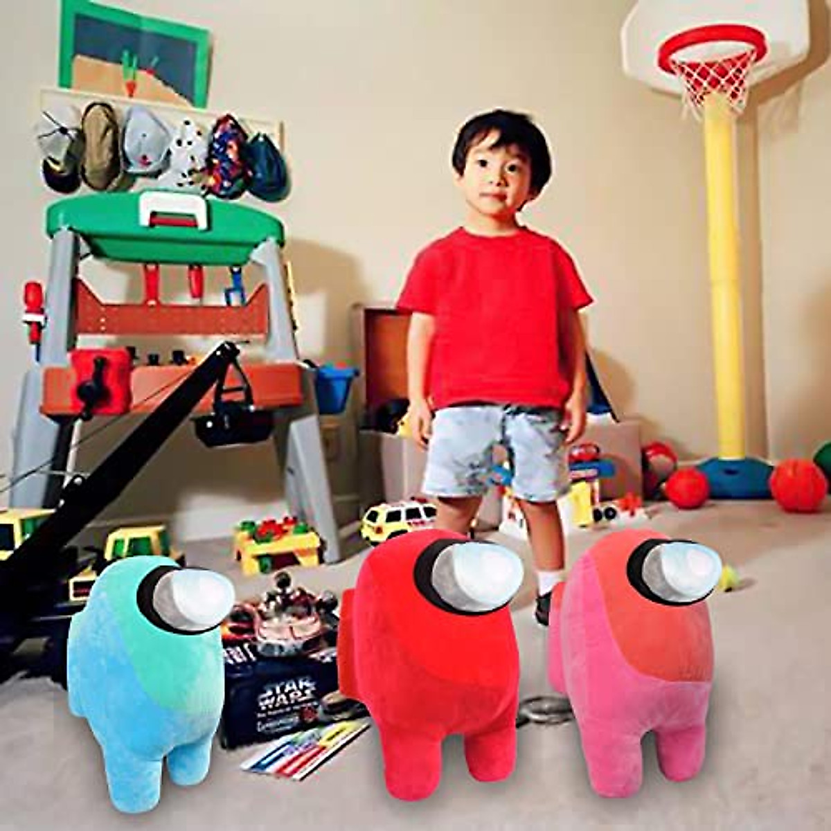 BAOERHUI Among Plush Toys 12Inch Cute Plushies Us Stuffed Animal Toys with Bulging Eyes Wonderful Gifts for Game Fans or Children