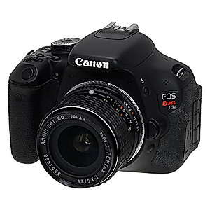 Fotodiox Lens Mount Adapter - Pentax K Mount (PK) SLR Lens to Canon EOS (EF-S) Mount SLR Camera Body