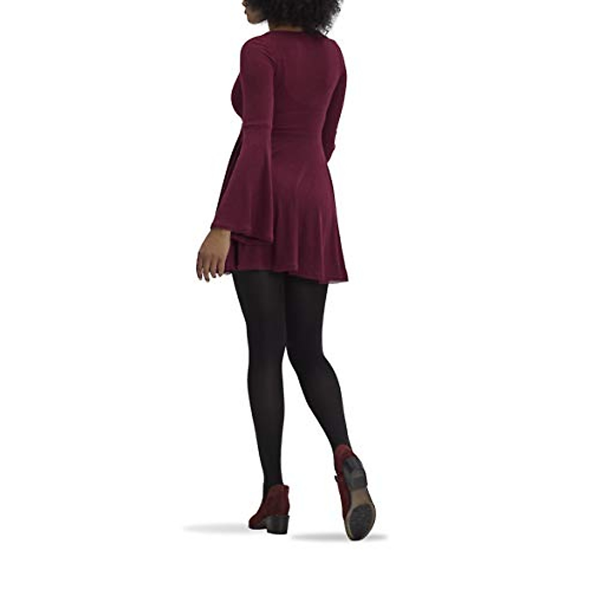 No nonsense Women's Super Opaque Control-Top Tights, Black, X-Large