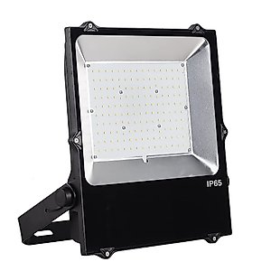 OSTEK 150W LED Flood Light, 21000LM Outdoor Commercial Lighting IP65 Waterproof，450W HPS Equivalent, Daylight 5000K, Security Floodlight for Home, Backyard, Patio, Garden ETL DLC (150)
