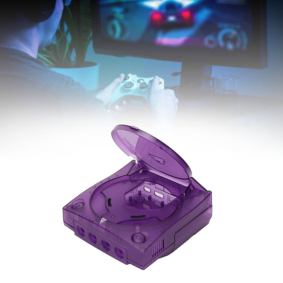 for DC Translucent Case, ABS Plastic Shell Transparent Housing,