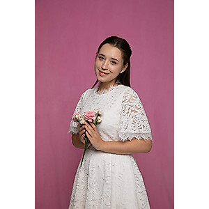 Kate 6ft×9ft Solid Pink Backdrop Portrait Background for Photography Studio