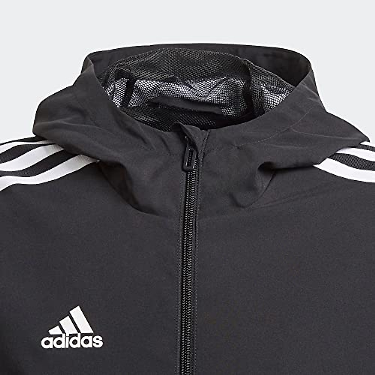 adidas unisex-child Tiro 21 Windbreaker Black Medium