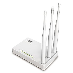 Netis WF2409E 300Mbps High-Speed Wireless N Router | Smart 3 x 5dBi High Gain Antennas with Parental Control for Computers, Smartphones, Wireless Cameras
