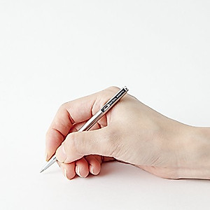 ZEBRA Mini Ballpoint Pen 0.7 mm, Silver Body, Black Ink (T-3)
