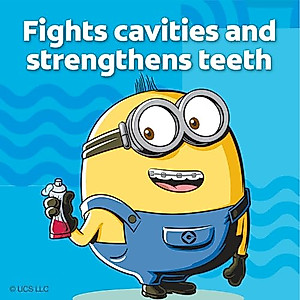Colgate Kids Toothpaste with Anticavity Fluoride, Minions, ADA-Accepted Fluoride Toothpaste, 4.6 Ounce Tube, 4 Pack
