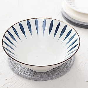 6 Pack Trivets for Hot Dishes 7 Inches Hot Pads for Kitchen Trivets for Hot Pots and Pans Farmhouse Coasters Cotton Rope Placemats Kitchen Decor for Counter Woven Potholders (Black, Grey, White, 6)