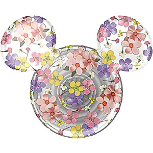 ​​​​PopSockets Phone Grip with Expanding Kickstand, PopSockets for Phone, Disney, Mickey Earridescent - Cascading Flowers