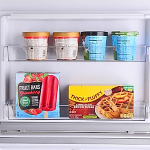 Kenmore 33 in. 20.4 cu. ft Capacity Refrigerator/Freezer with Full-Width Adjustable Glass Shelving, Humidity Control Crispers, Ice Maker, ENERGY STAR Certified, Fingerprint Resistant Stainless Steel