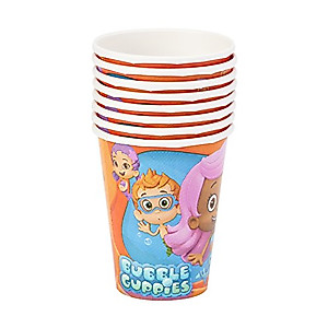 American Greetings Bubble Guppies Party Supplies, Paper Party Cup (8-Count)