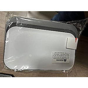 Wipes Dispenser Holder,Tissue Storage Box Case Wet Baby Wipes Case Baby Wipe Holder with Lid for Home Office Desk, Dorm, Kitchen, Washroom, Vanity (White+Pink)