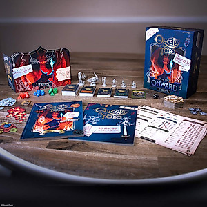 Quests of Yore: Barley's Edition | Role Playing Board Game Featured in Disney Pixar Onward Film | Officially Licensed Pixar Game | Featuring RPG Elements with Quest Master & D4, D6, D8, and D12 Dice