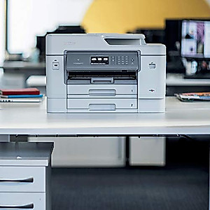 Brother Inkjet Printer, MFCJ6945DW, INKvestmenttank Color Inkjet All-in-One Printer with Wireless, Duplex Printing and Up to 1-Year of Ink in-Box, Amazon Dash Replenishment Ready
