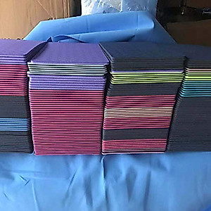 YoBuyBuy Yoga Mat Non-Slip Thick Fitness Pad Universal Physio Pilates Mat Non Slip Camping Pad 380 * 210 * 6mm