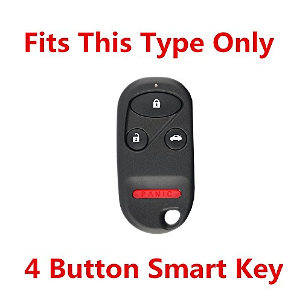 Rpkey Silicone Keyless Entry Remote Control Key Fob Cover Case protector Replacement Fit For Acura TL Honda Accord CR-V Civic Insight Odyssey Pilot Prelude S2000 KOBUTAH2T A269ZUA101 A269ZUA108