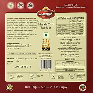 Wagh Bakri Masala Chai 100'S