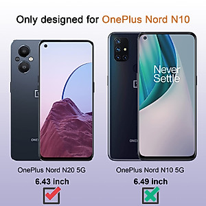 [2+2] Pack Privacy Screen Protector Design for OnePlus Nord N20 5G, 2 Pack Anti-spy Screen Protector 9H Tempered Glass and 2 Pack Camera Lens Protector, Bubble Free, Anti-Scratch, Case-Friendly (OnePlus Nord N20 6.43 inch)