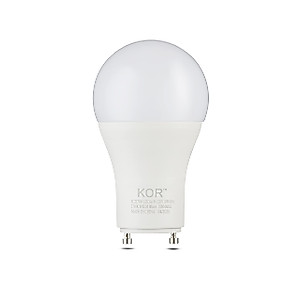 (4 Pack) LED GU24 A19 Light Bulbs 60 Watt Equivalent, 9.5 Watt Dimmable Lights for Home with Twist & Lock Base, Replacing CFL GU24 Ceiling Light, Omni 220 Degree Beam Angle, 800 Lumen Warm White 2700K