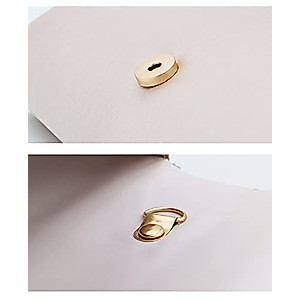 JIAJIA 265 Women's Purses Handbags Envelope Clutch Crossbody Bags Classic Rhinestone Shoulder Evening Bag,Apricot