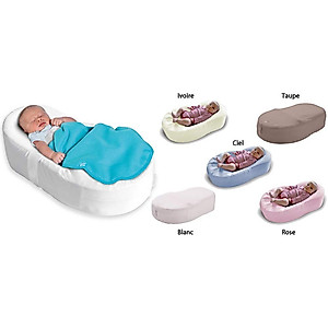 Red Castle Cocoonababy® Fleur de Coton ® Fitted Sheet - Pearl Grey