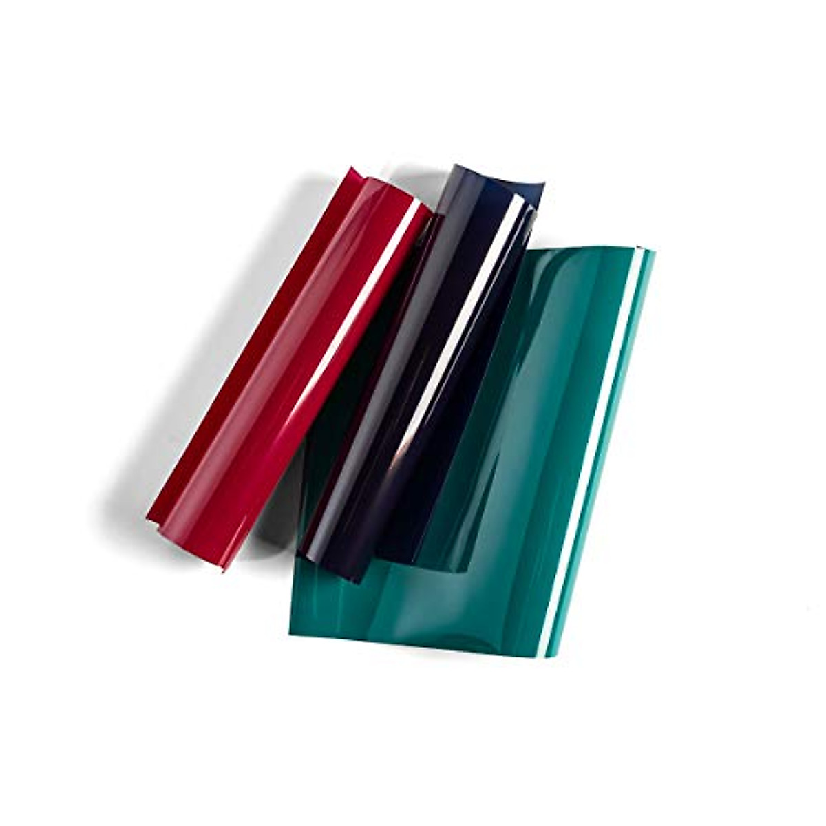 Cricut Everyday Iron On - 12” x 12" 3 Sheets - Includes Teal, Navy, Wine - HTV Vinyl for T-Shirts - Use with Cricut Explore Air 2/Maker - Boho Sampler