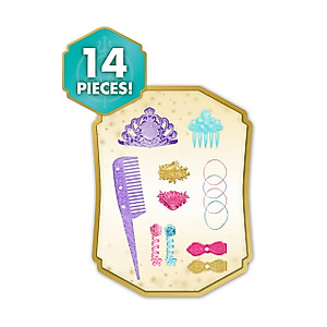 Disney Princess Ariel Styling Head, 14-pieces, Pretend Play, Kids Toys for Ages 3 Up by Just Play