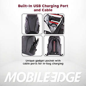 Dell Men's Backpack, Gray, Large