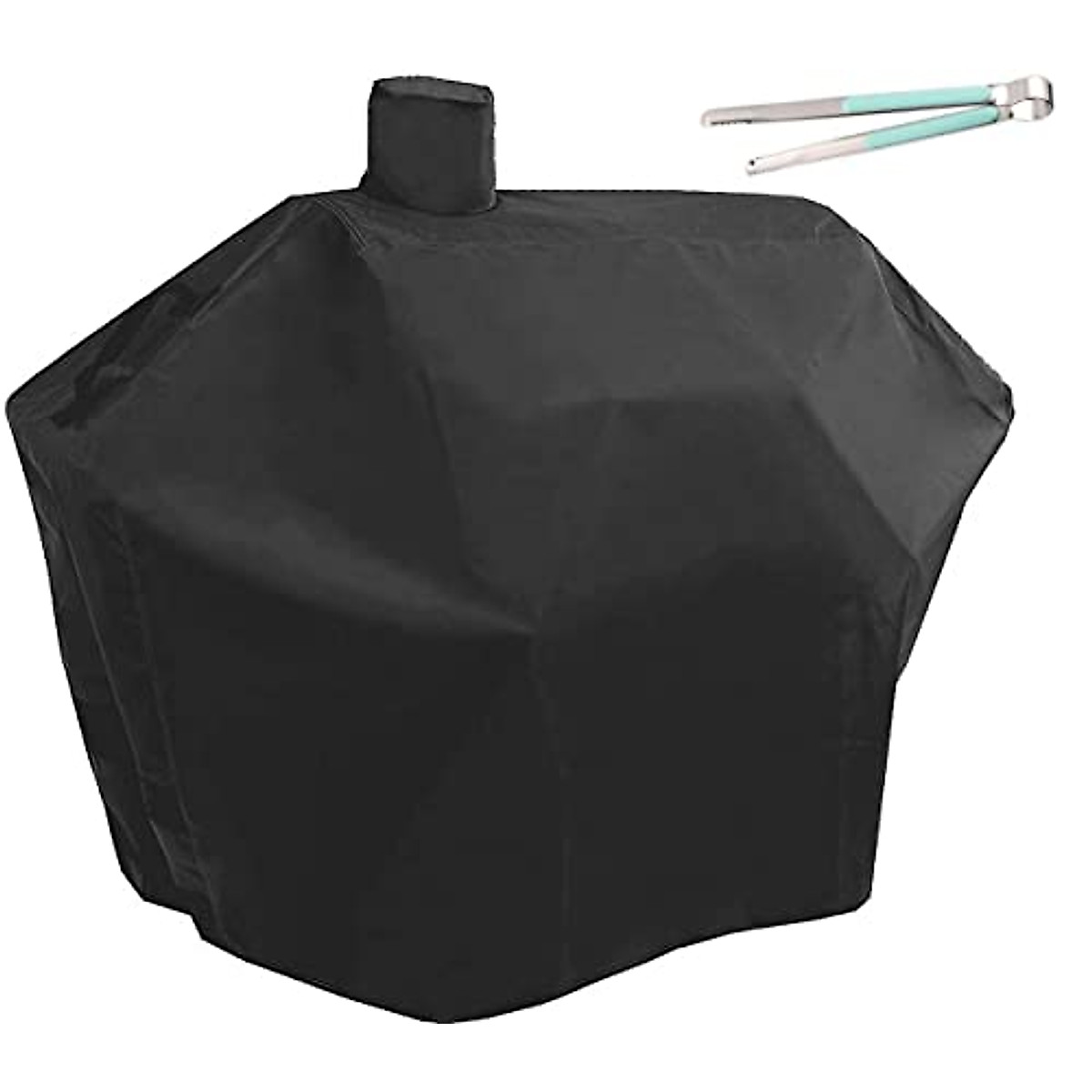 Heavy Duty Grill Cover Fit Dyna-Glo DGN486DNC-D DGN486SNC-D, DGN576DNC-D DGN576SNC-D Premium Large Charcoal Grill Cover, Black