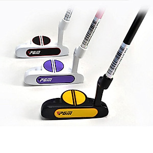 Kids Golf Putter Right Handed Stainless Steel Rio Beginners Practice Junior Golf Clubs for 3-12 Years 24''-28'' (White&Pink,3-5Y)