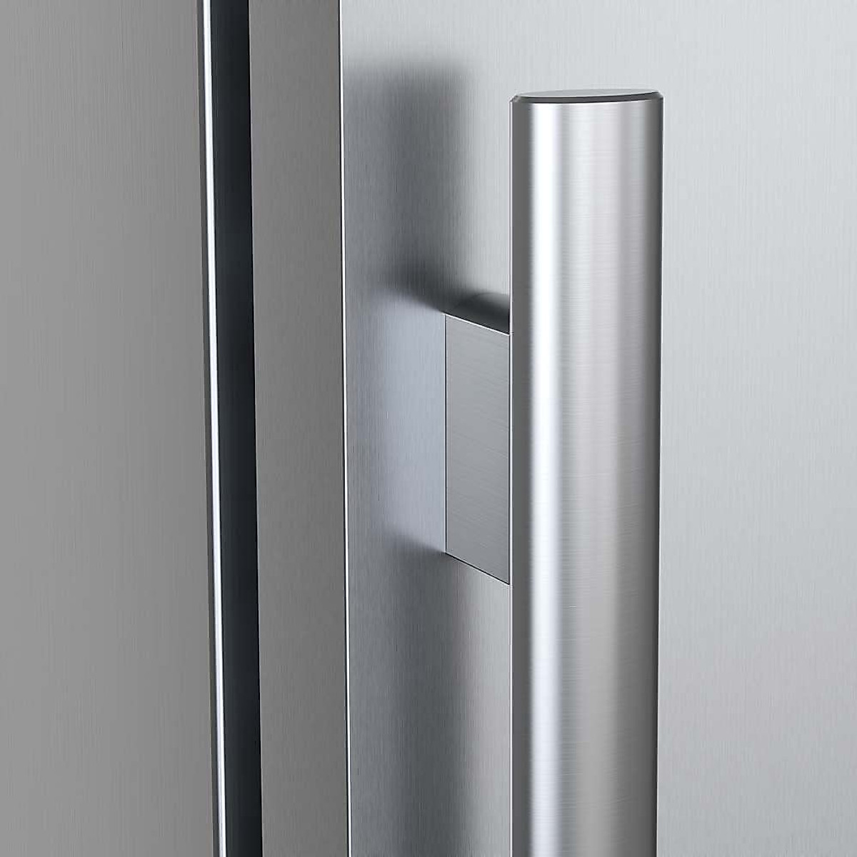 Avallon AFR242SSLH 24 Inch Wide 5.66 Cu. Ft. Built-In Compact Refrigerator with Left Hinge