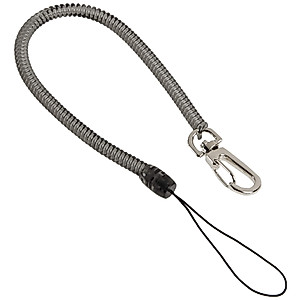 Pacific Handy Cutter DFC364 Disposable Film Cutter, Sharp & Durable Steel Blade & Pacific Handy Cutter CL36 Clip-On Coil Lanyard, For Utility Knives, Safety Cutters, and Hand Tools