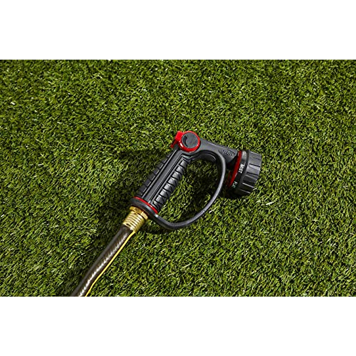 Orbit 58993 7-Pattern Watering Nozzle with Thumb Control , Black