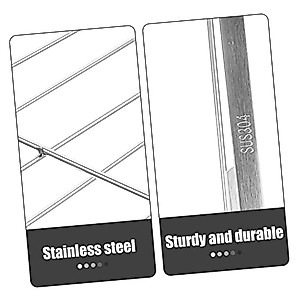 UPKOCH Kitchen Cutting Board Rack Mug Stand Wall Storage Shelf Wall Pot Rack Chopping Board Organizer Hanging Storage Baskets Pan Lid Organizer Chopping Board Organizer for Cabinet Silver