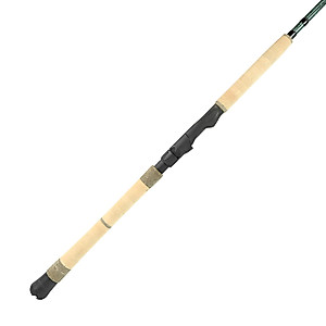 Okuma Fishing Tackle Silver Slayer Tarpon 24 Ton Carbon Blank UFRII Tip Durable Lightweight Rod, SLAY-S-791XH-FG,Black,7'9" XH