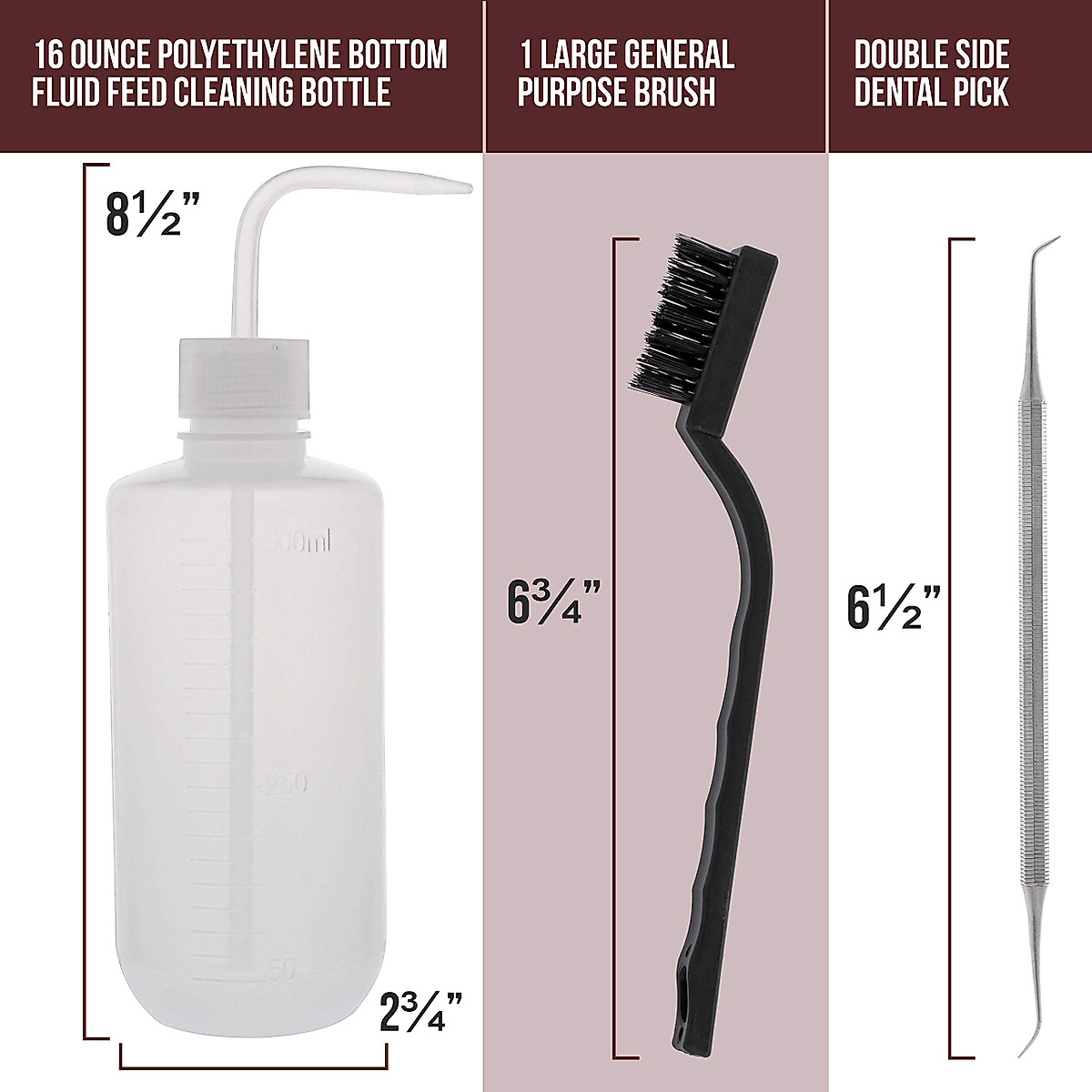 Master Airbrush Brand - Airbrush Cleaning Kit - Spray Gun & Airbrush Clean Set