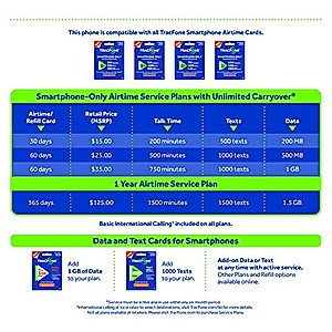 TracFone LG Premier 4G LTE CDMA Prepaid Smartphone