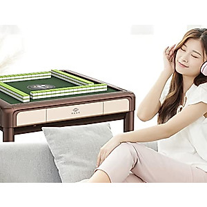 SICHUAN Style 川麻 Automatic Mahjong Table Dining Table with 4 Legs - 自动麻将桌 电动麻雀台 配两副 超大尺寸手感牌 56号超大牌 四川麻将108张专用 “血战到底 血流成河” 玩法 不适用其他玩法