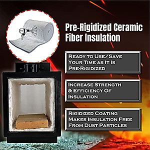 Triple Burner Gas Propane Forge Furnace Blacksmith Knife making w/ 1 Door