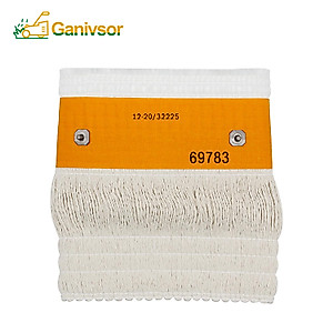 Ganivsor 32225 Wick for Kero World KW-24C DuraHeat DH-2300 Dyna-GLO CV-2300&RMC-95C Envirotemp CV-2300 Keroheat CV-2300, Heater Replacement Wicks, White