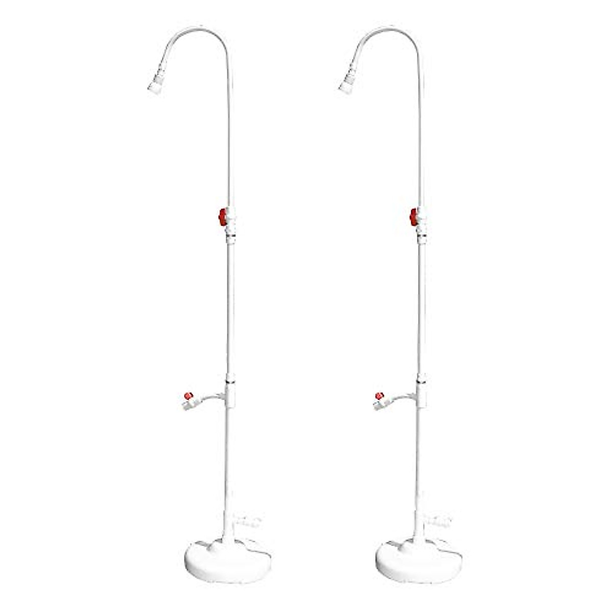 Hydrotools 89031 Pool Spa Poolside PVC Hose Hookup Shower Ball Valve (2 Pack)