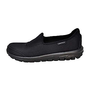 Skechers Women's Go Walk Black/Charcoal Walking Shoe 7.5 W US
