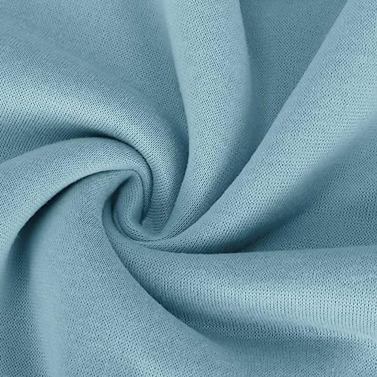 Ceboyel Women Oversized Sweatshirts Loose Fit Corded Sweatshirt Hoodie Crewneck Tunic Pullover Trendy Fall Clothes 2023 Christmas Sweatshirts for Women Light Blue 2X