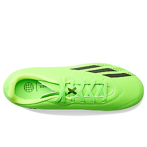 adidas X Speedportal.4 Flexible Ground Soccer Shoe, Solar Green/Solar Red/Solar Yellow, 6 US Unisex Big Kid